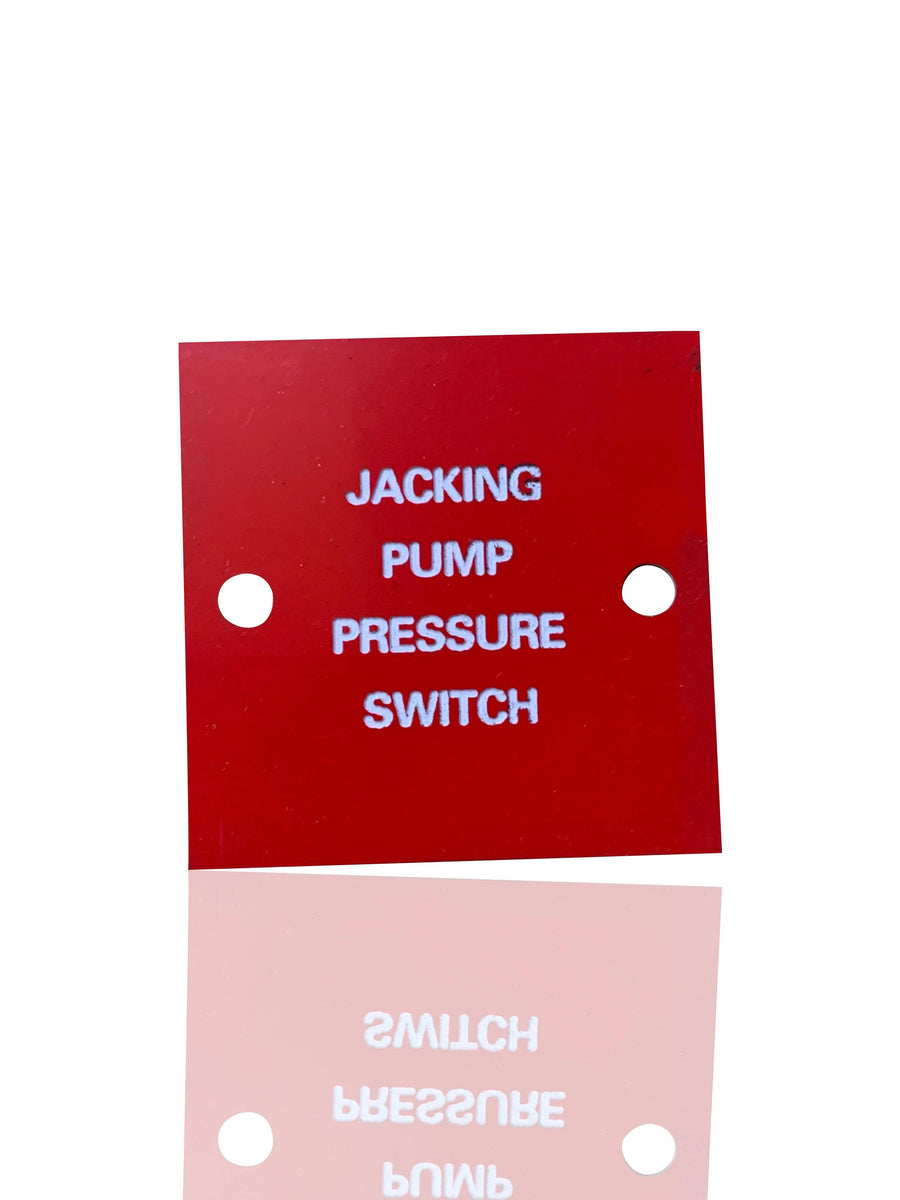 50 SIGN JACKING PUMP PRESSURE SWTCH – australianfiresupplies