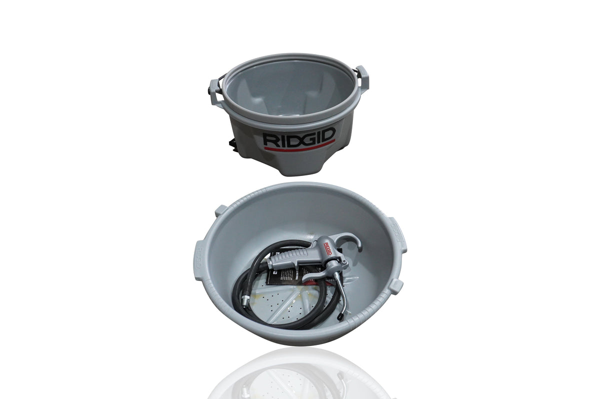 RIDGID OIL BUCKET, GUN & HOSE – australianfiresupplies