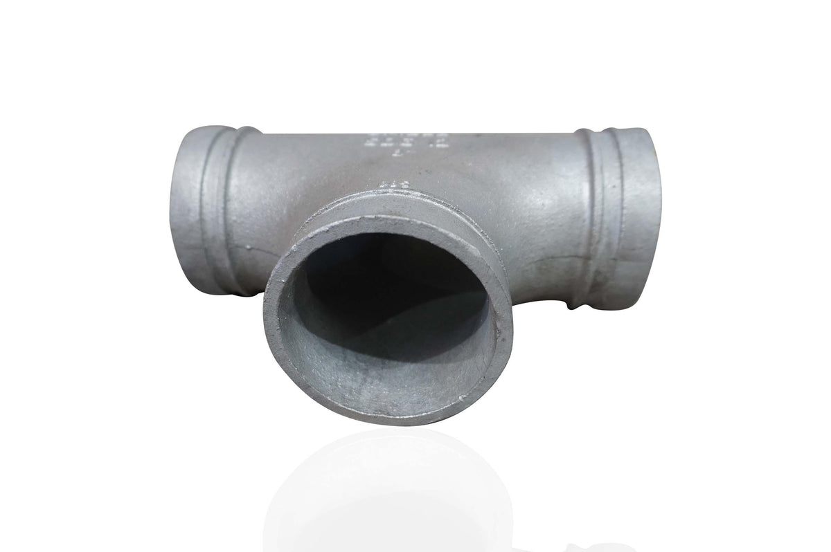 100MM GALV ROLL GRVD HP L/R TEE – australianfiresupplies