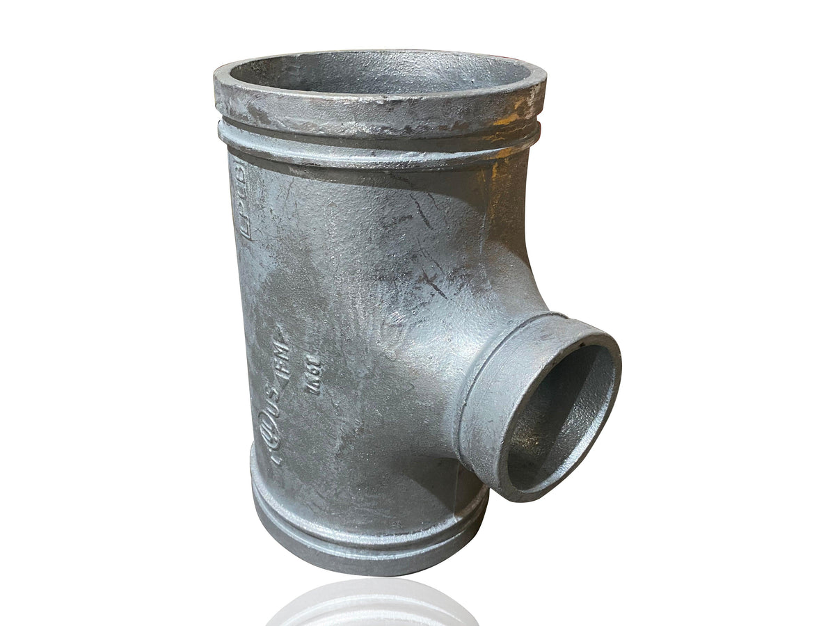 150 X 80 GALV ROLL GRVD TEE – australianfiresupplies