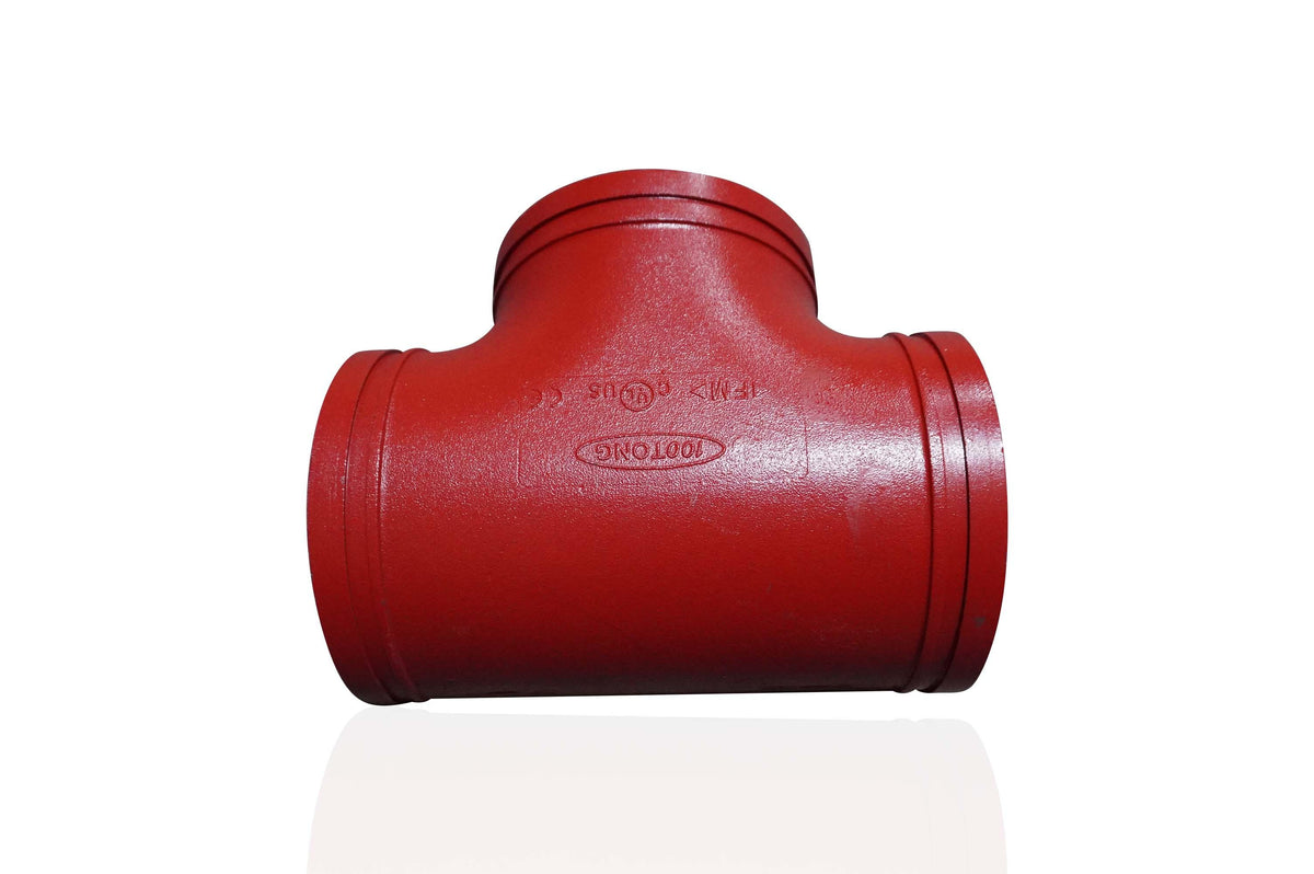 200MM PAINTED ROLL GRVD TEE – australianfiresupplies