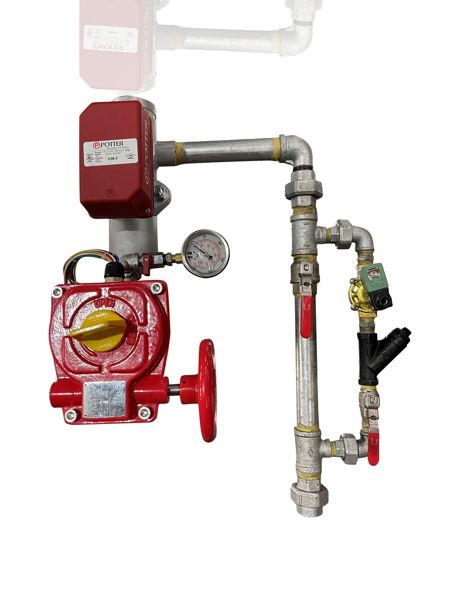 RIGHT SIDE 50MM ISOLATION AND TEST VALVE ASSEMBLY (NO CHECK ...