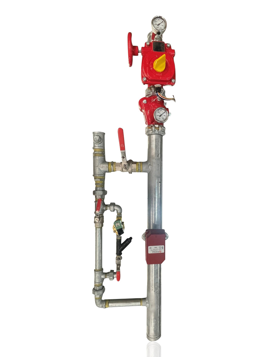 RIGHT SIDE 65MM SPRINKLER CONTROL VALVE ASSEMBLY CUSTOM BASE ...