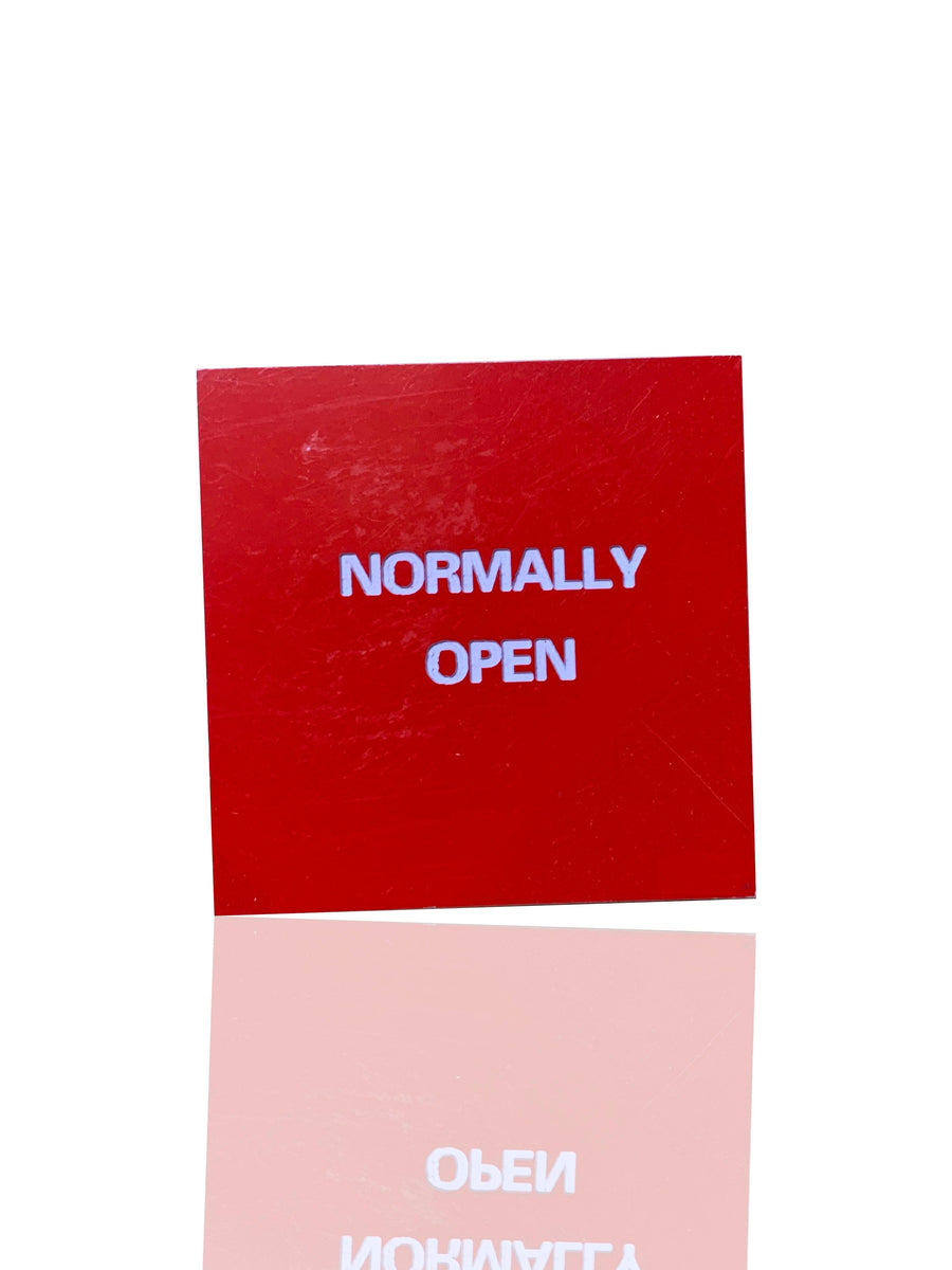 50 SIGN NORMALLY OPEN – australianfiresupplies